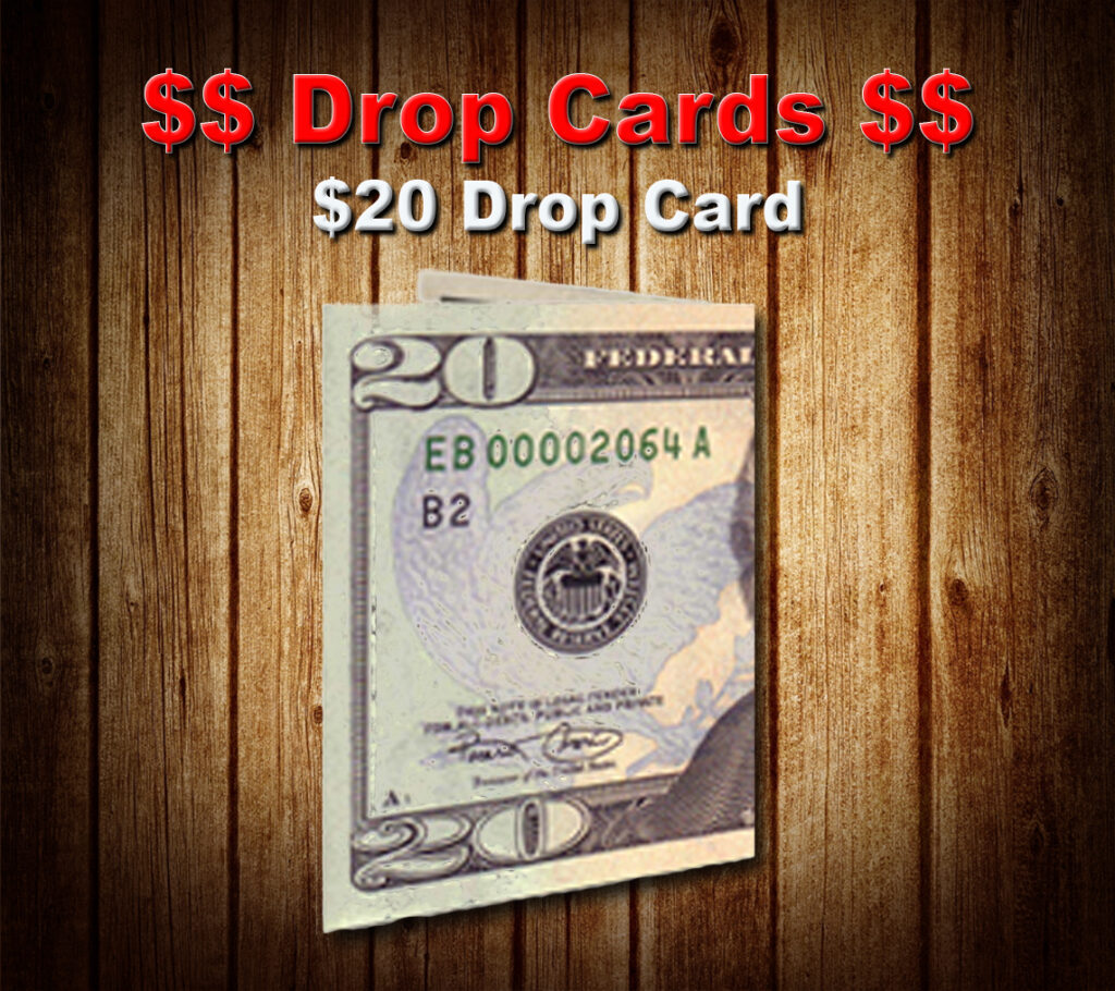 $20 Drop Cards (Design Your Own) - The Office Annex