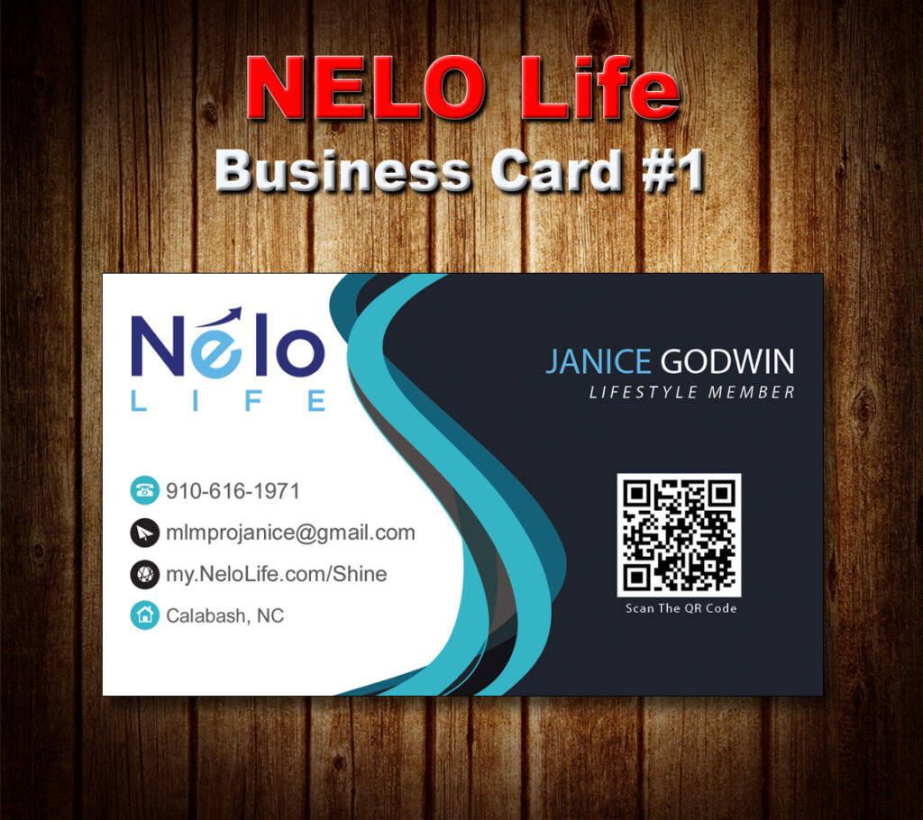 NELO LIFE Business Card #1 - The Office Annex