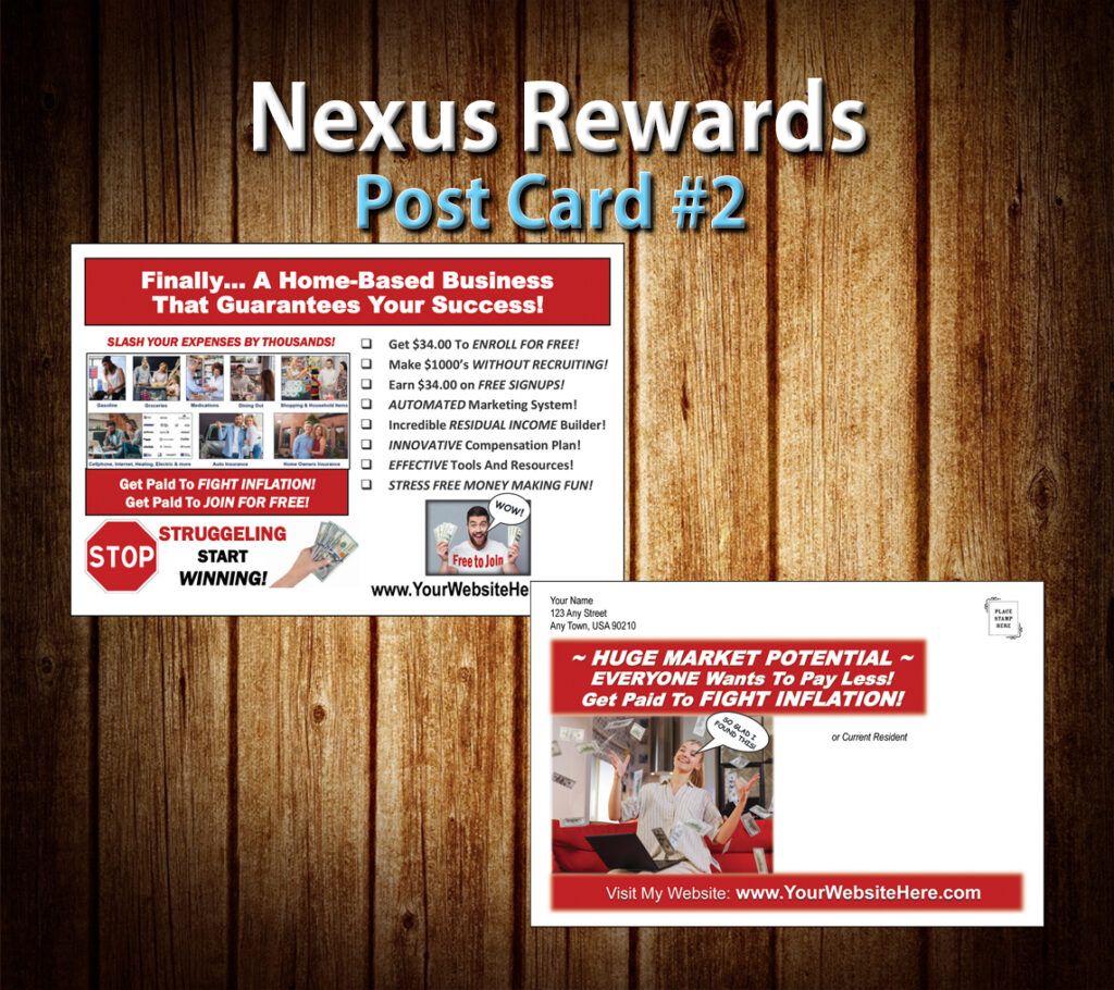 Nexus Rewards Postcard #2 - The Office Annex