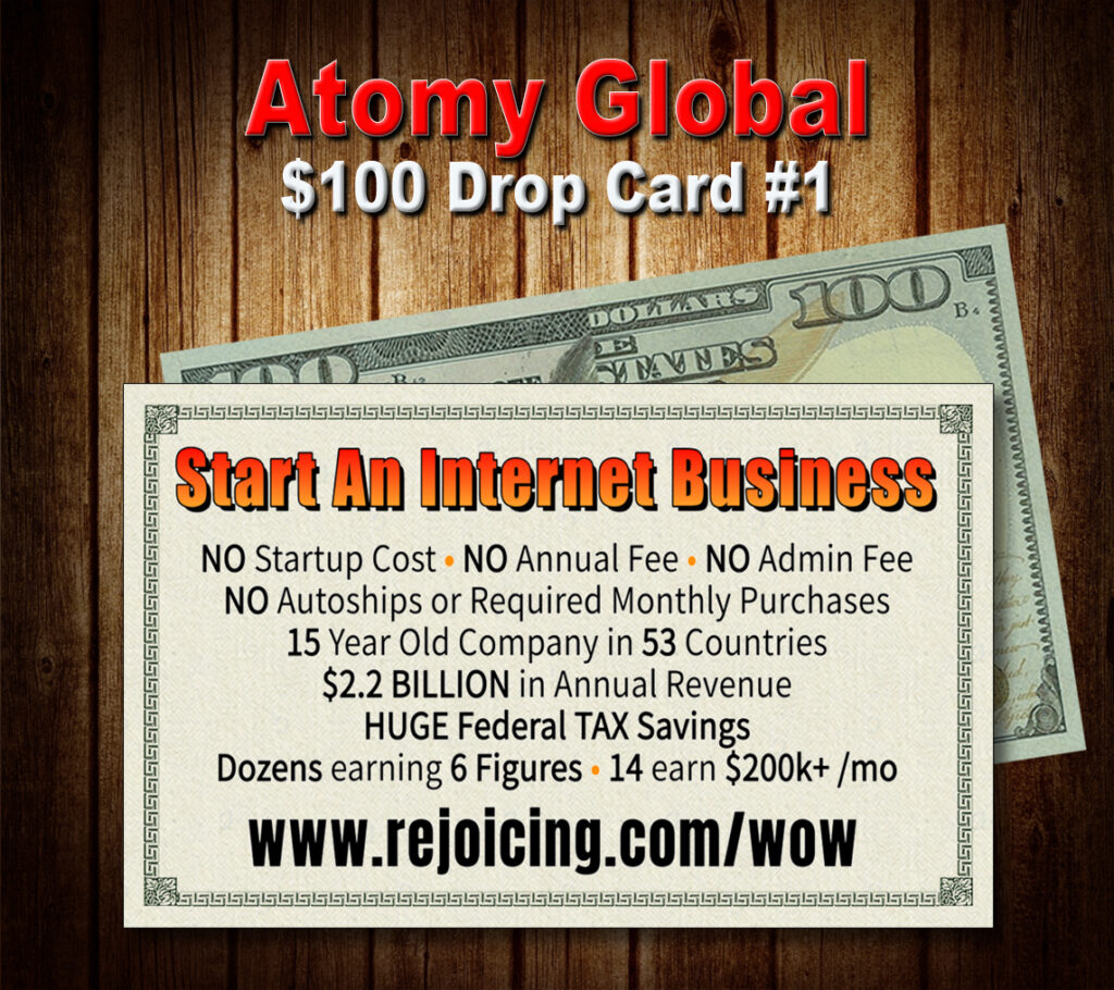 Atomy Drop Card #1 – The Office Annex