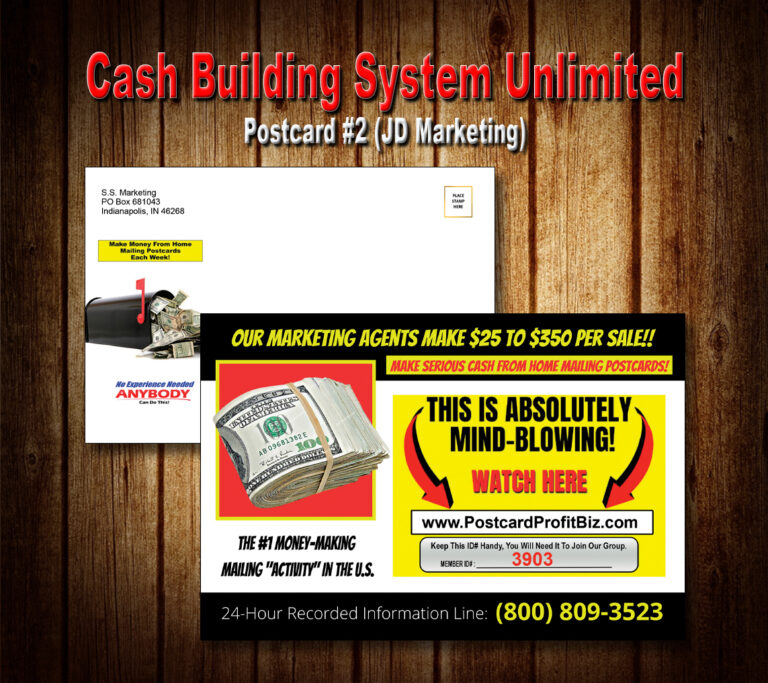 Cash Building System Unlimited Postcard #2 - The Office Annex