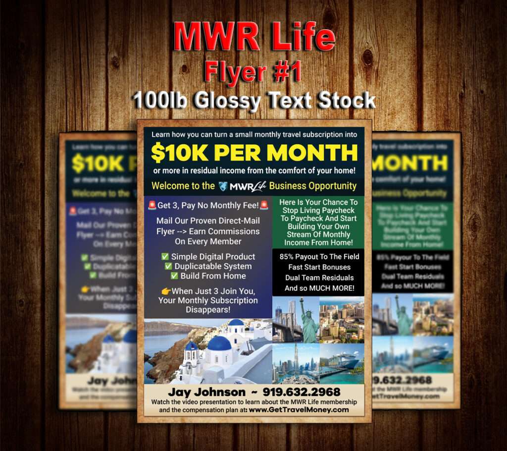 MWR Life Flyer #1 - The Office Annex